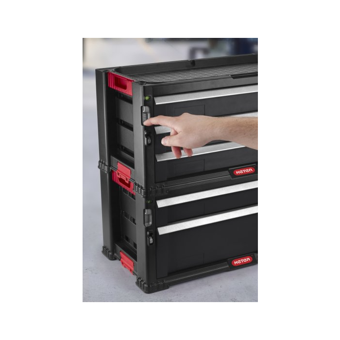 סט מערכת מגירות 3+2 drawer modular garage and tool organizer - כתר ...